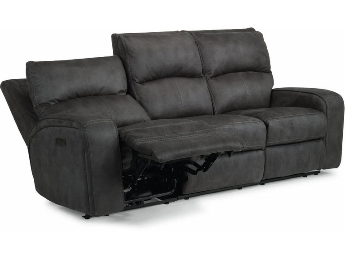 Nirvana Fabric Power Reclining Sofa with Power Headrests – Groen's Fine ...
